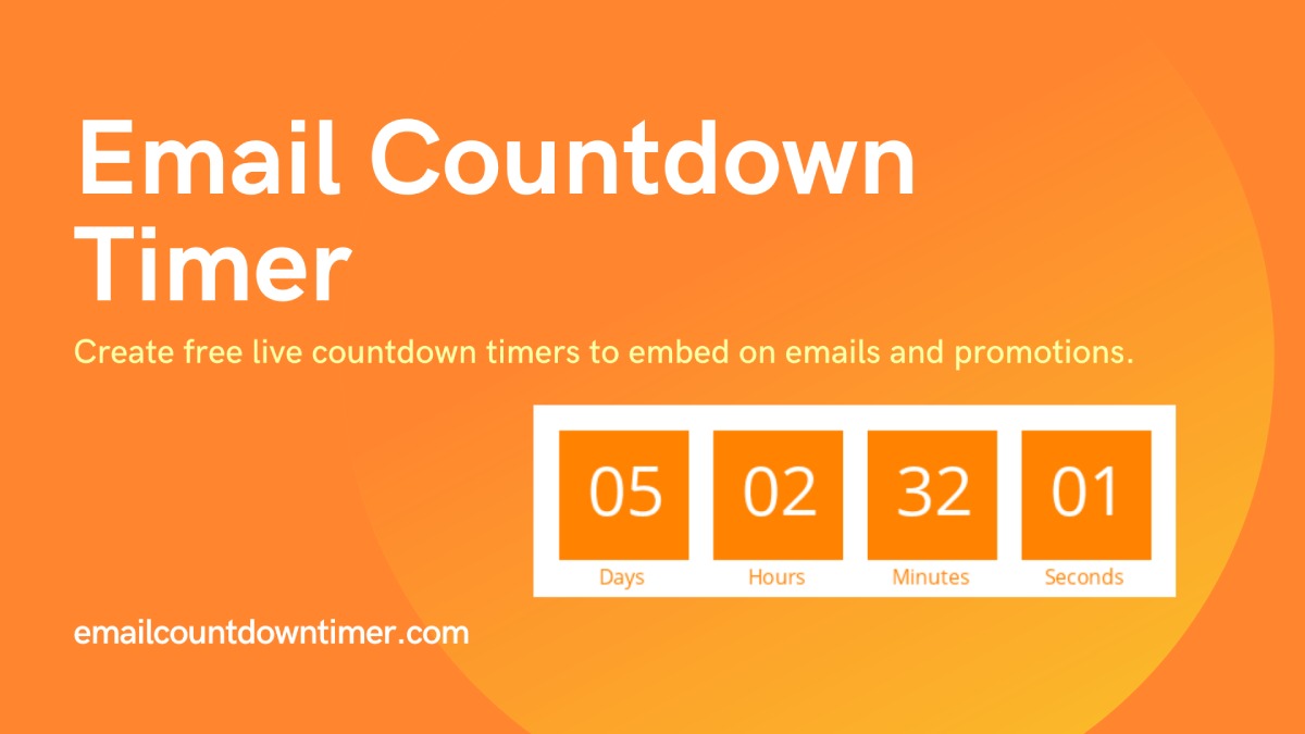 Email Countdown Timer - Free Countdowns for Emails Email Countdown Timer - Free Countdowns for Emails
